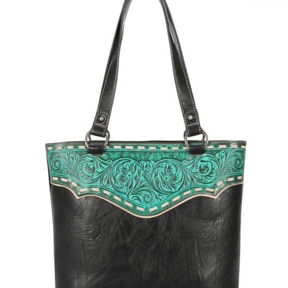trinti ranch | Bags | Tr5g8317 Trinity Ranch Tooled Collection ...